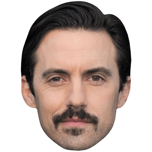 Milo Ventimiglia (Moustache) Big Head. Larger than life mask. | eBay