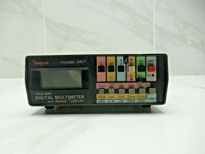 Multimeters - Simpson Digital Multimeter Model
