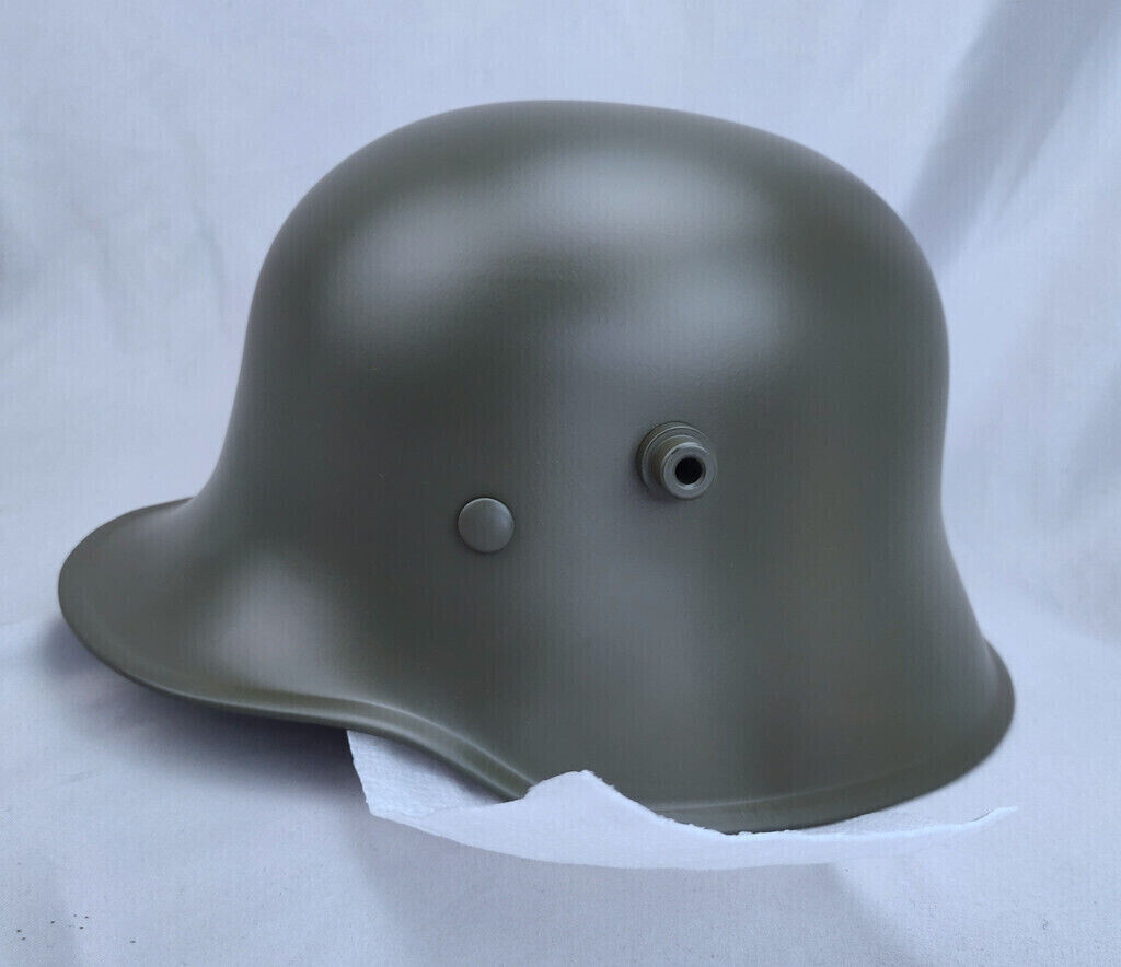 WWI WW1 GERMAN M16 M1916 STAHLHELM STEEL COMBAT Retro HELMET M-1916 ...