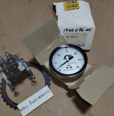 Omega PGS-35B-30 General Service Gauge 0-30 PSI =New In Box= | eBay
