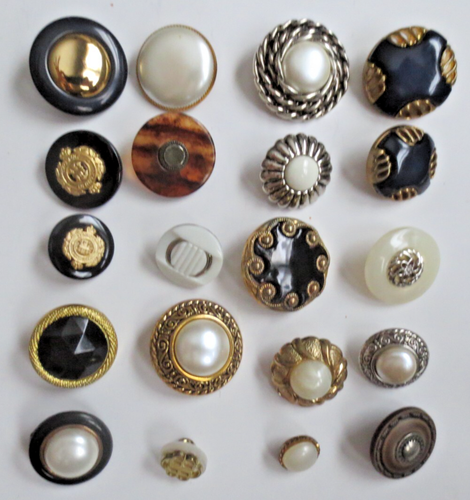 Vintage Lot 20 Snap Together Buttons NOS | eBay
