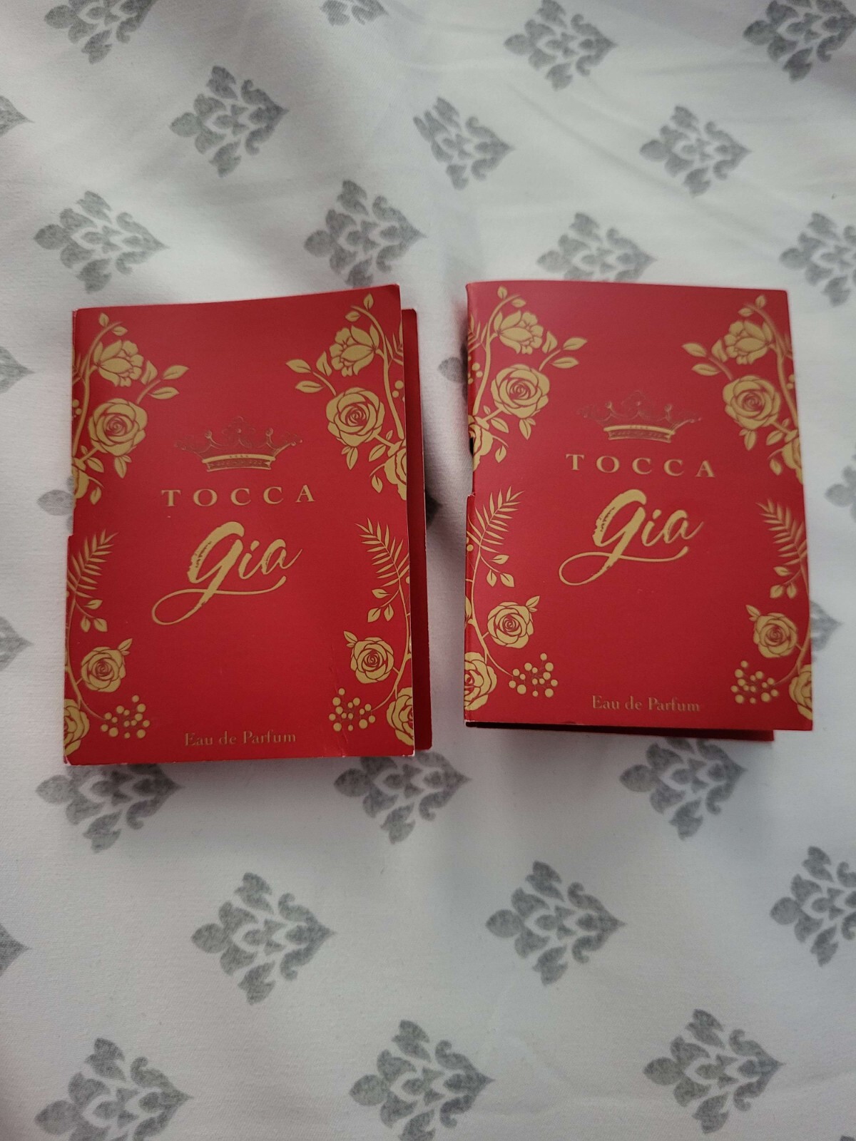 2x Tocca Gia Eau de Parfum Spray Sample, 1.5ml Each (3ml) | eBay