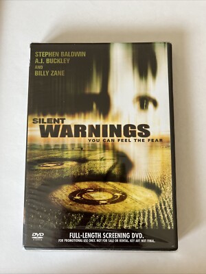 Silent Warnings (DVD, 2003) screener / Promotional Copy 25192330124| eBay