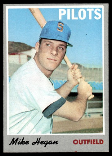 1970 Topps Mike Hegan #111 Seattle Pilots Baseball Card | eBay