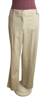 Counterparts Women's Pants Beige Slim Your Tummy Stretch Size 18 | eBay