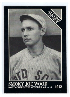 1991 Colon Collection TSN #254 - SMOKY JOE WOOD - All Time Leader | eBay