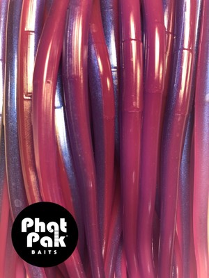 Robo Worm Style Drop Shot Finesse Straight Tail Worm Bass Fishing Lure ...