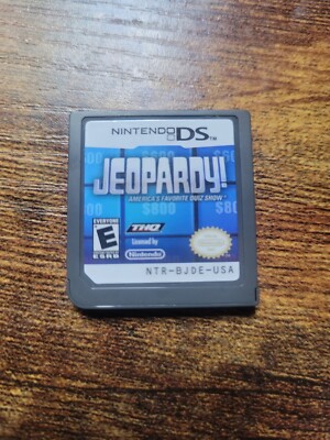 Jeopardy (Nintendo DS, 2010) 785138364087| eBay
