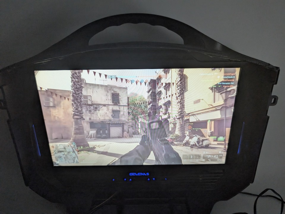 GAEMS Vanguard G190 Portable Gaming Monitor For Xbox One / PS4,PS3 Blue ...