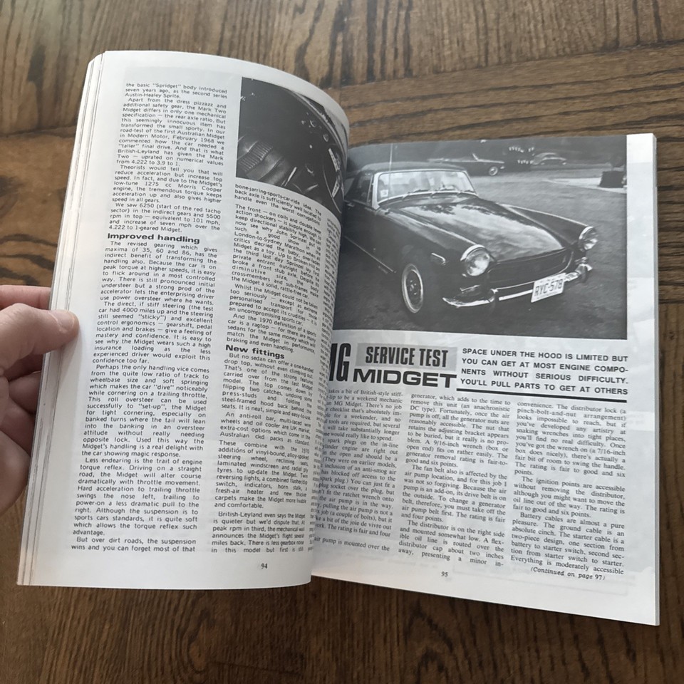 MG Midget Gold Portfolio 1961-1979 R.M Clarke Booklands Road Test Book ...