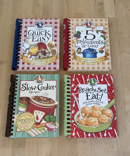 Gooseberry Patch Spiral Bound Cookbooks Lot Of 4 Quick Easy Slow Cooker ...