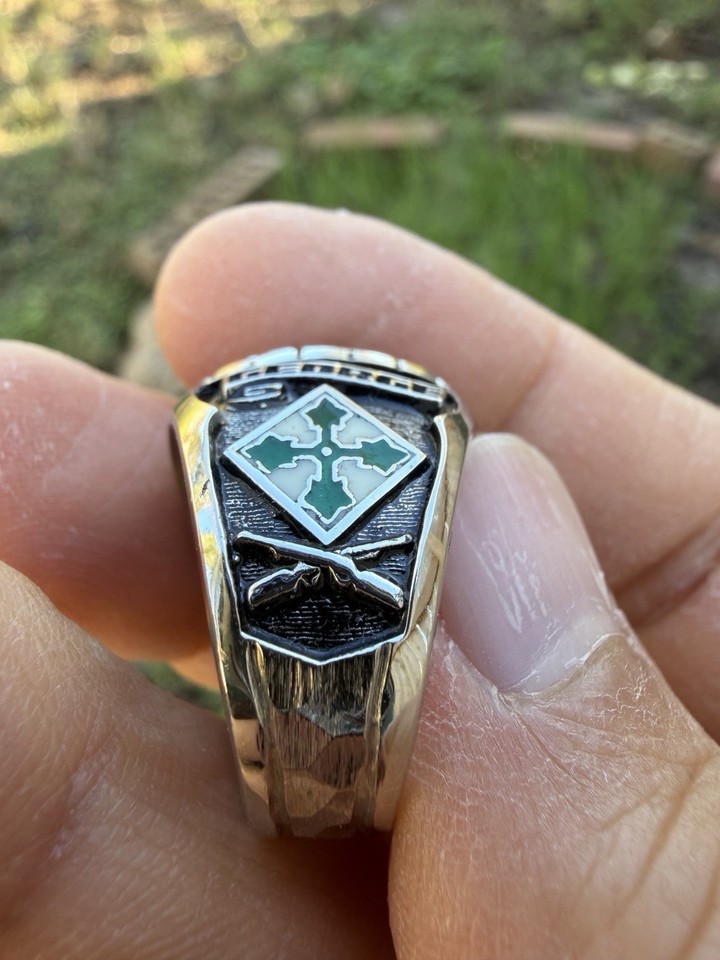 US Military Operation Iraqi Freedom Class Ring | eBay