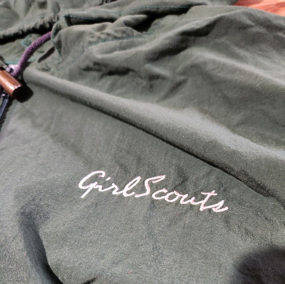 True Vintage Green Girls Scouts Jacket Unisex Jacket Coat Adult Large ...