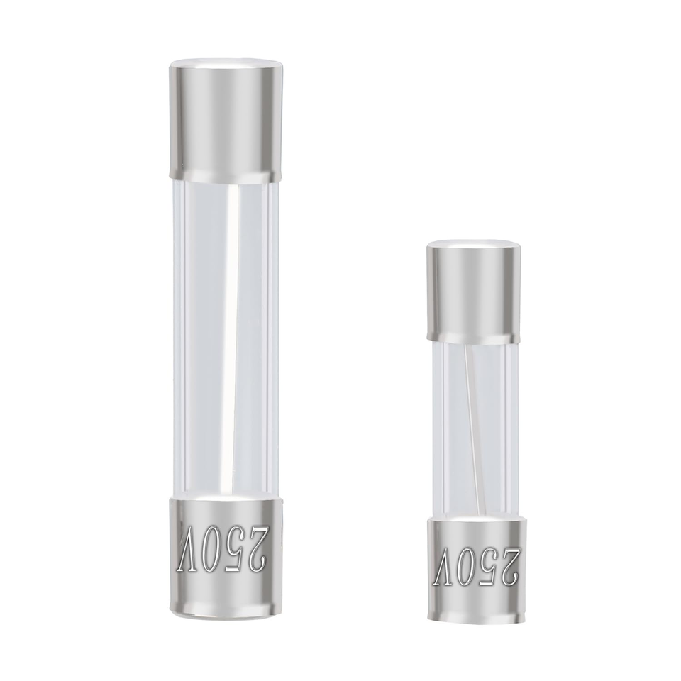 Fast Blow Glass Fuse Assortment Kit, 24 Values Glass Fuses 250V 5X20Mm ...