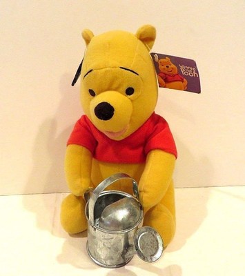 PLUSH DISNEY "WINNIE THE POOH" WITH WATERING CAN | eBay