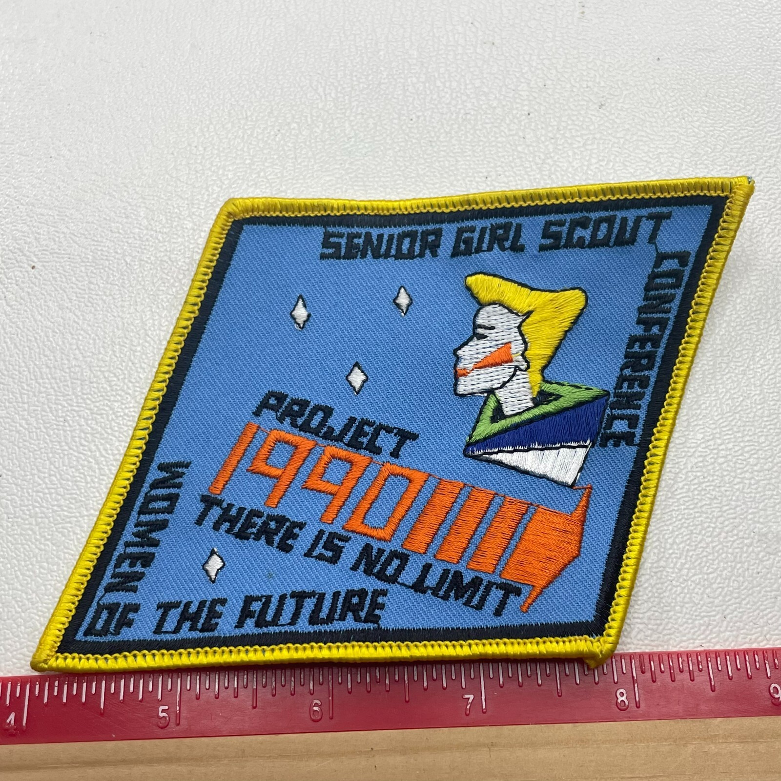 PROJECT 1990 SENIOR Girl Scouts Conference Women of the Future Patch ...