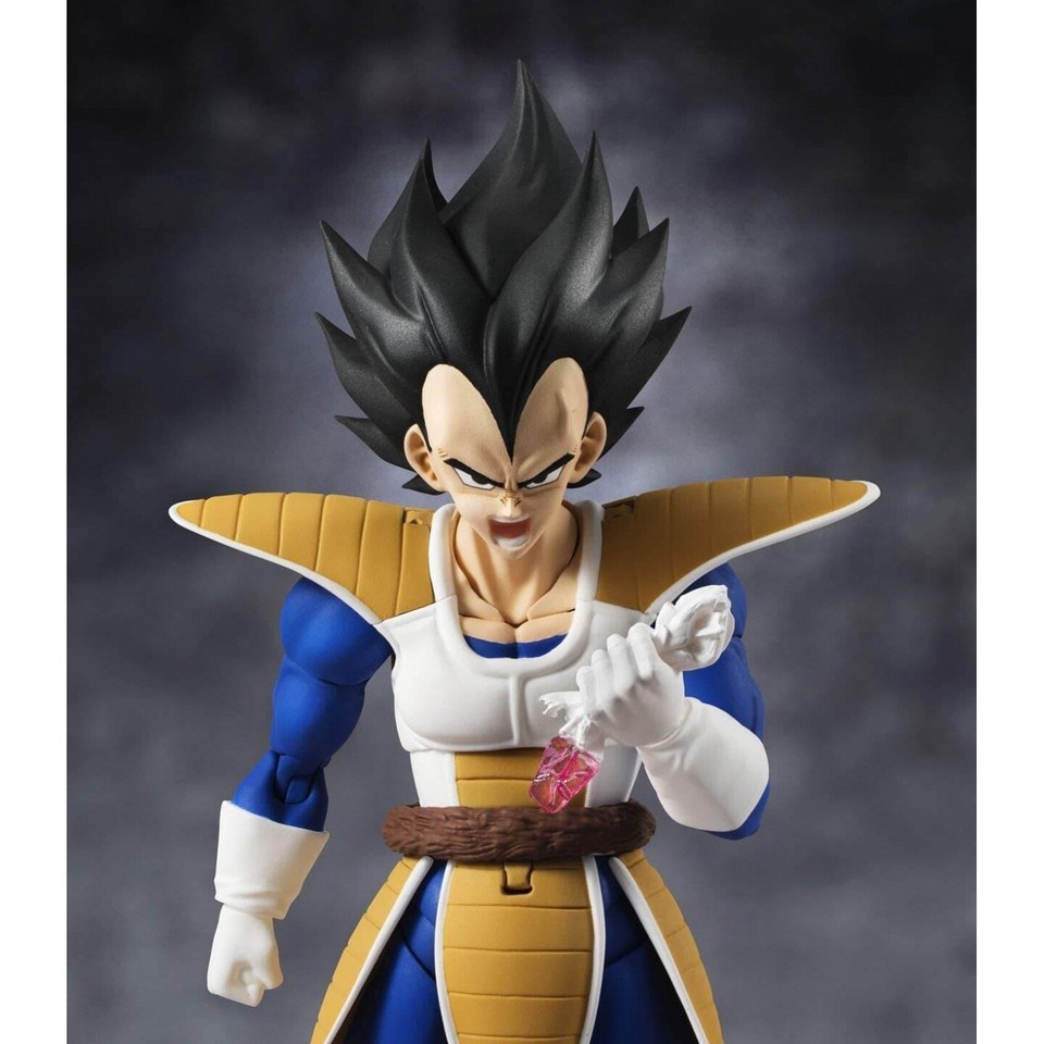 S.H. Figuarts Dragon Ball Z Event Exclusive 2021 Nappa Scouter Vegeta 2 ...