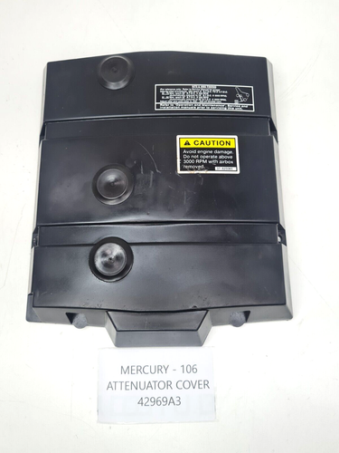 Mercury Mariner Outboard Engine Motor AIR ATTENUATOR SILENCER COVER 65 ...