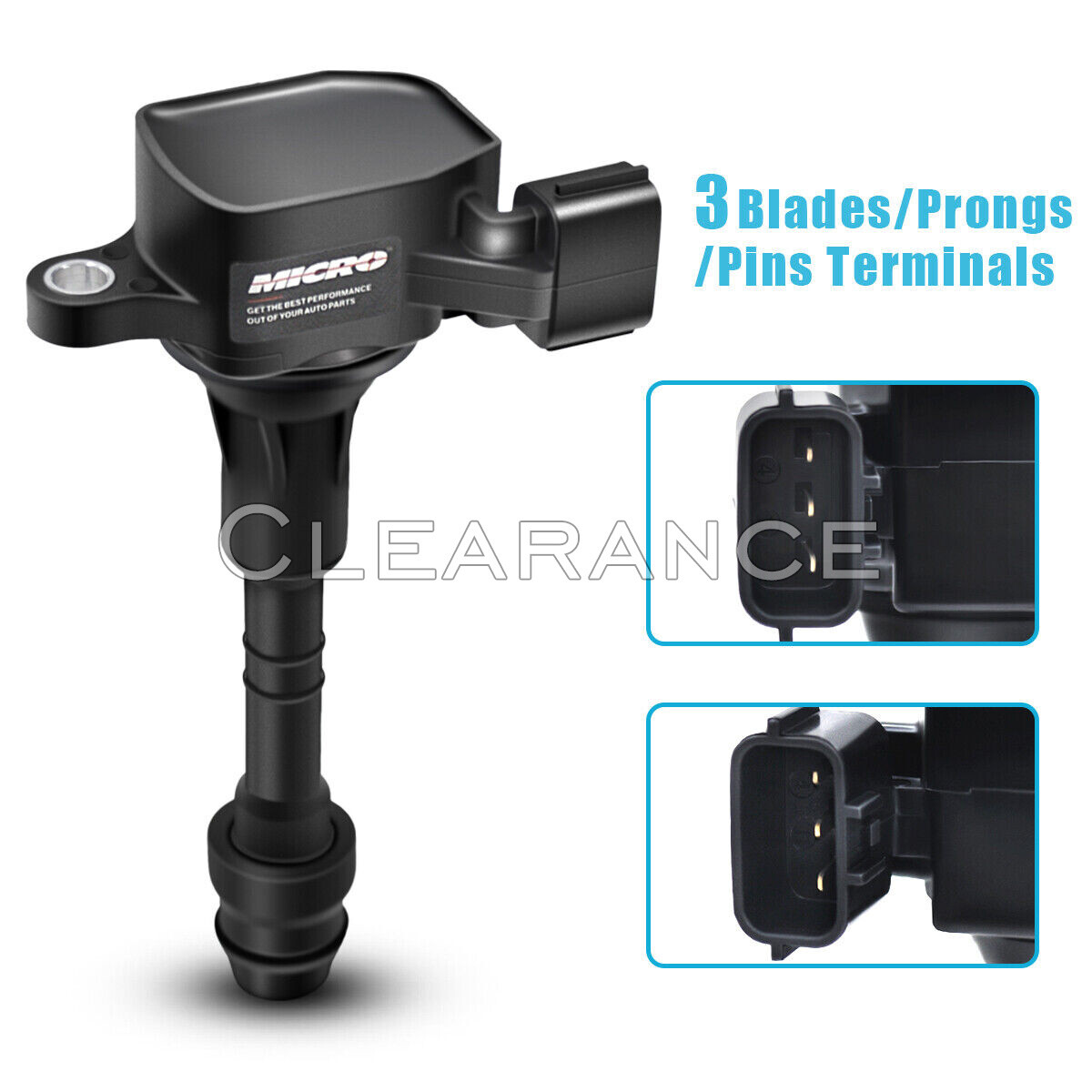 UF349 Ignition Coil & Spark Plug for Nissan Altima Frontier Maxima ...