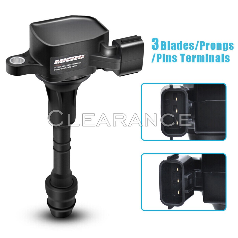 UF349 Ignition Coil & Spark Plug for Nissan Altima Frontier Maxima ...