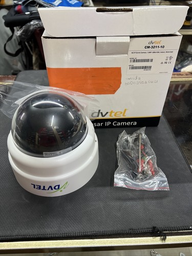 DVTEL CM-3211-10 Altitude Indoor HD IP Dome Camera with Motorized Lens ...