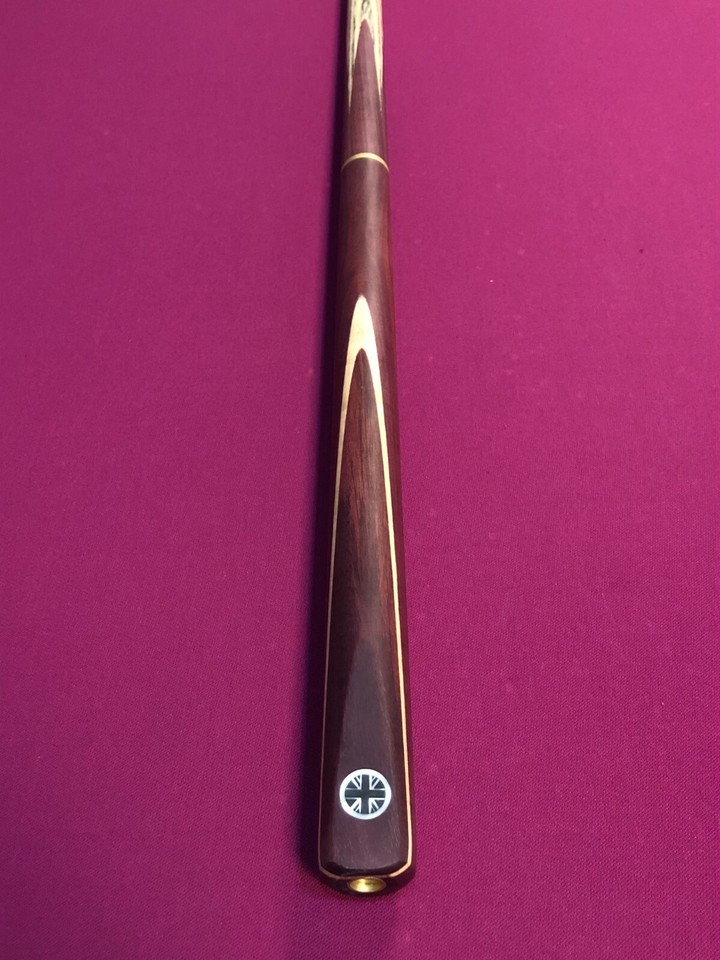 Clearance - Union Jack 3/4 Jointed Purple Heart Snooker Cue - Ideal ...
