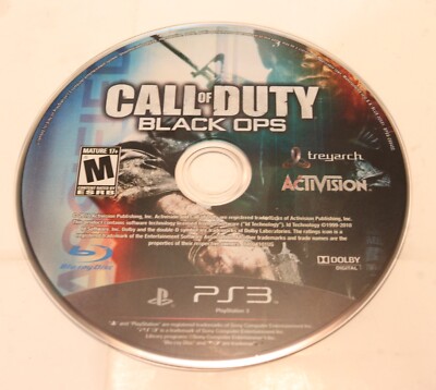 Call of Duty COD Black Ops Blops (Sony PlayStation 3, 2010) PS3 Disc ...