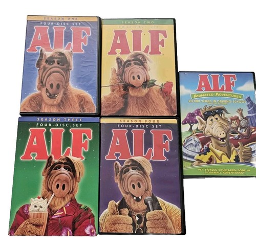 ALF The Complete TV Series Set Seasons 1-4 DVD Lot + Animated ...