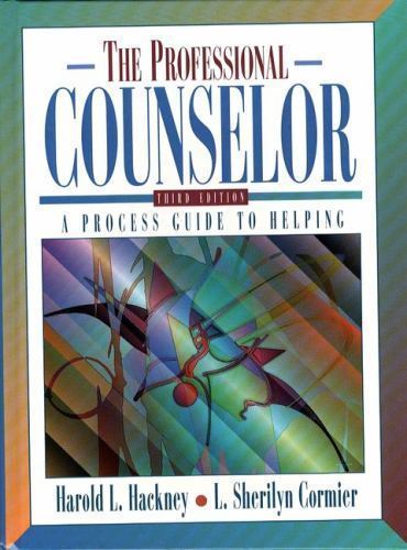 Professional Counselor : A Process Guide to Helping by L. Sherilyn ...