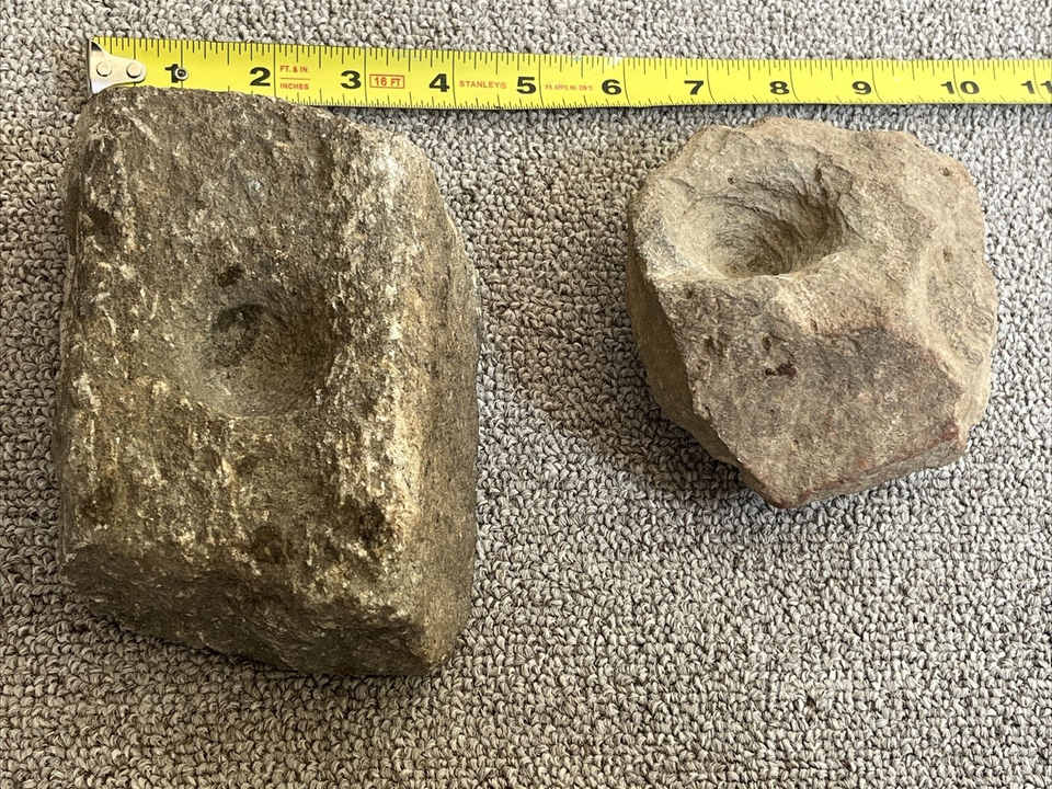 Native American Nutting Stone Artifact | eBay