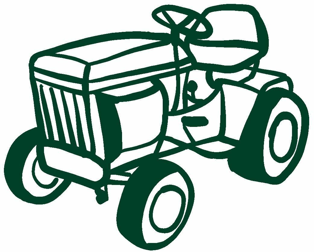 Lawn Mower Decal