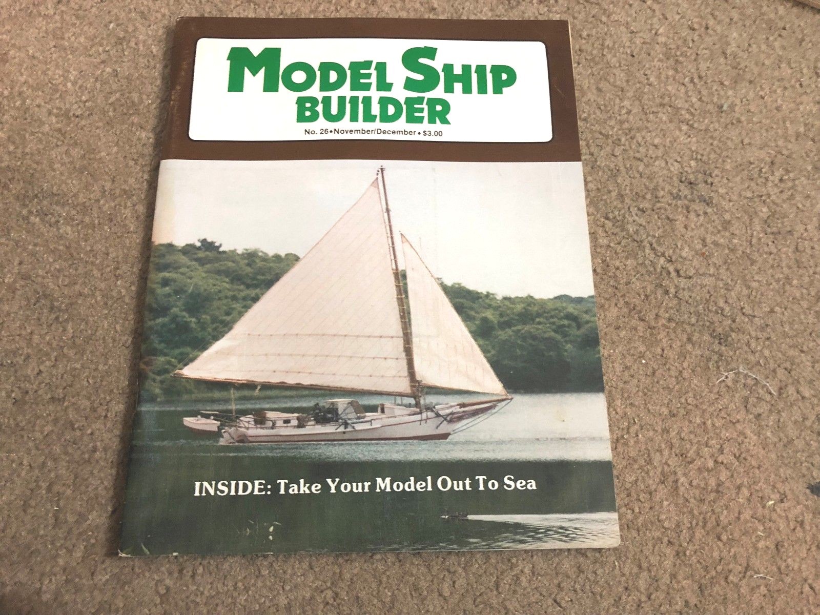 NOV/DEC 1983 MODEL SHIP BUILDER boat model magazine | eBay