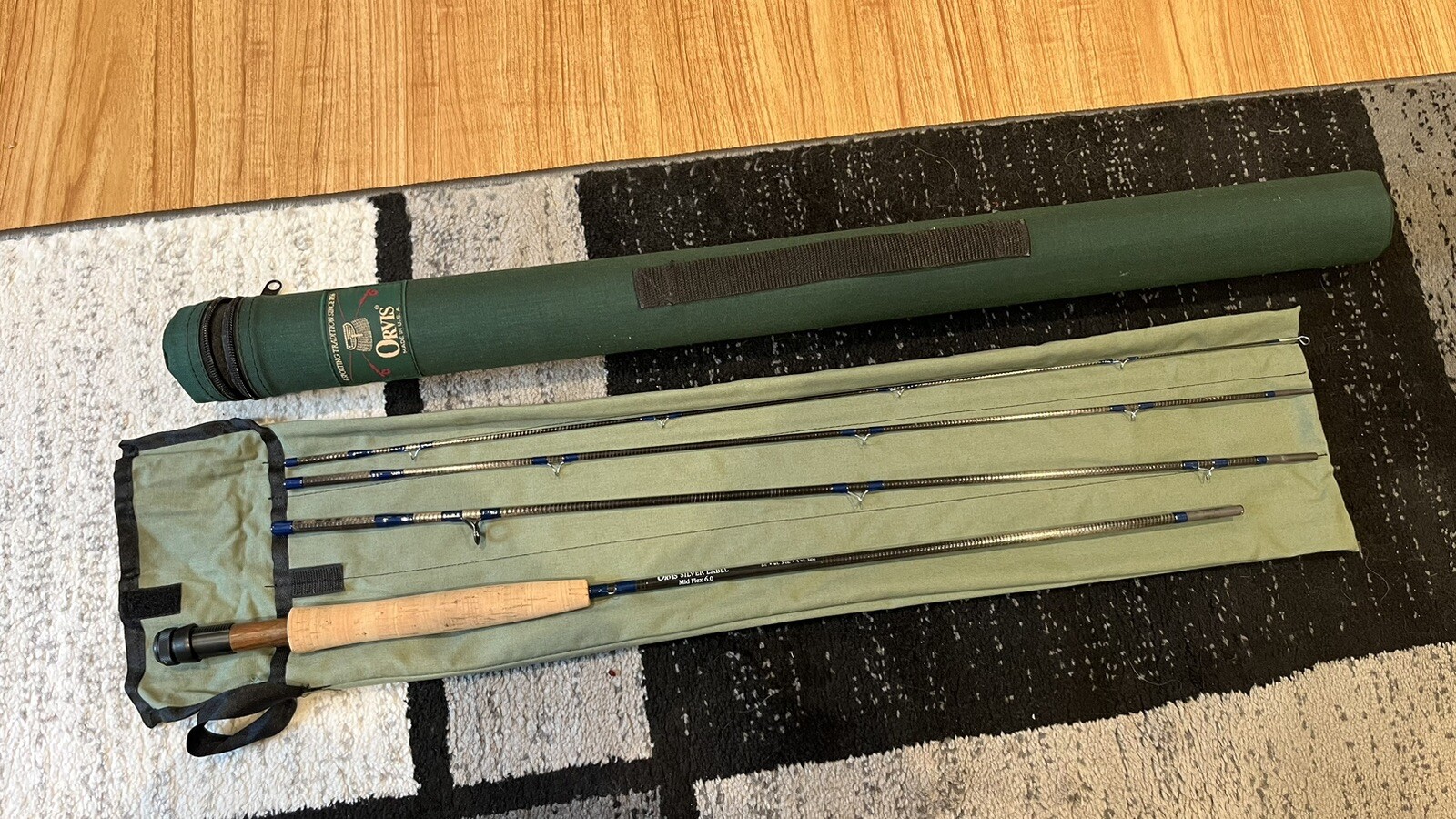 Orvis Silver Label Mid Flex 6.0 4wt, 8' 6" 4pc 3oz. 4wt. | eBay