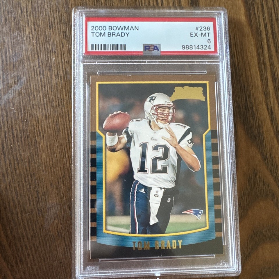 Tom Brady Bowman 2000 Rookie Card | eBay