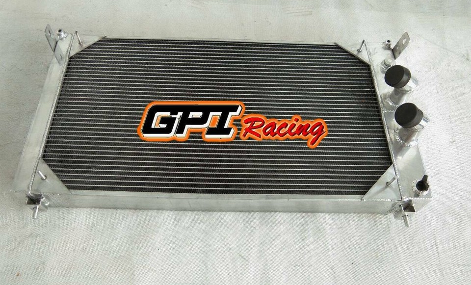 62MM Fit Ferrari DeTomaso Pantera 5.8L MT 1971-1989 Radiator & Shroud ...