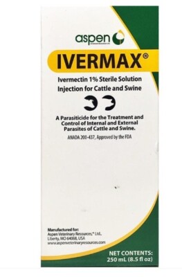 Ivermax Injectable 250ml for cattle and swine | eBay