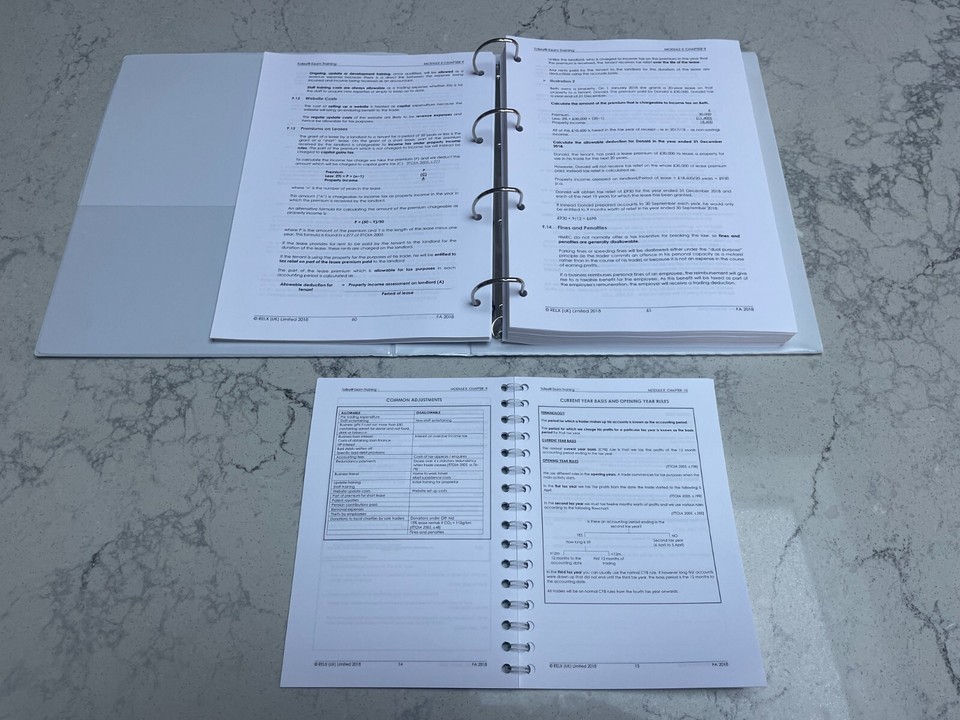 Tolley Exam Training - CTA Awareness E - Unincorporated Businesses ...