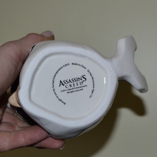 Assassin's Creed 3D Molded Ceramic 16oz Mug Coffee Tea Cup 2015 ...