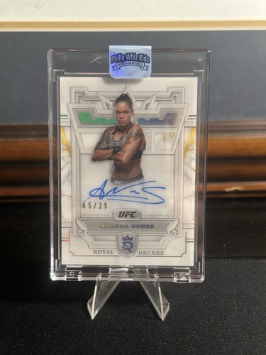 2024 Topps Royalty Amanda Nunes Auto Royal Decree UFC /25 | eBay