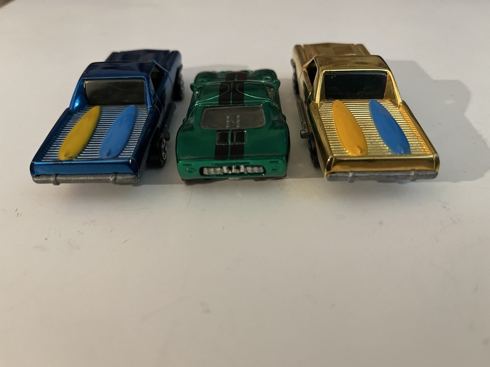 LOT OF 7- Hot Wheels -Mattel Lot , Redline Matchbox, Hot Rod, Green ...