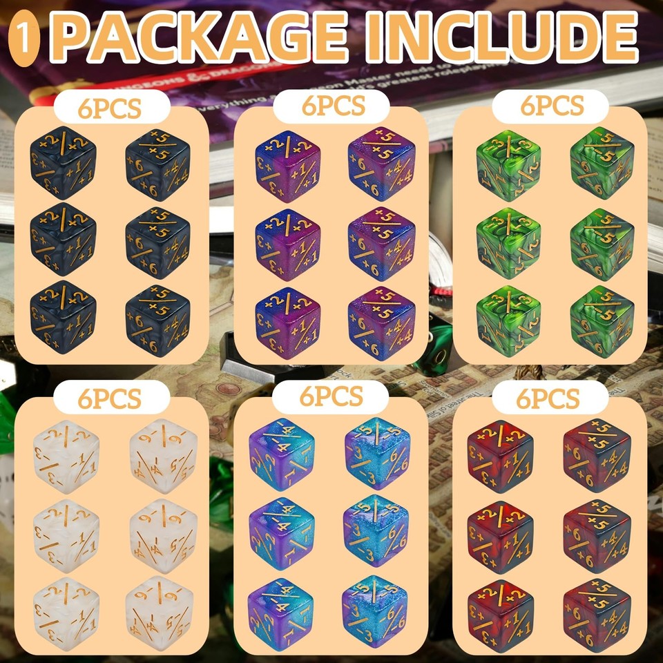 MTG Counter Dice Set Ability Life Counters 90 Pcs | eBay