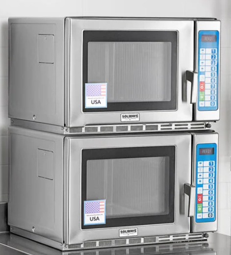 Solwave Ameri-Series Medium-Duty Stainless Steel Commercial Microwave ...