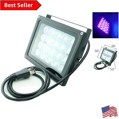 Versatile UV LED Flood Light with US Plug for Indoor Decorative ...