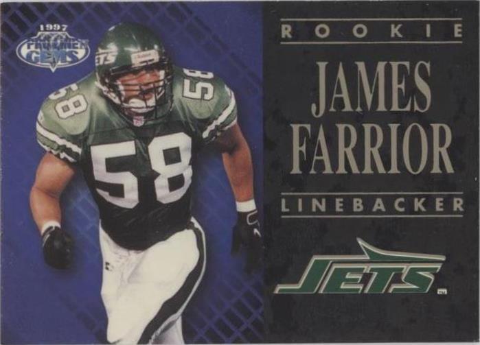 1997 Pro Line Gems - James Farrior #82 (RC) for sale online | eBay