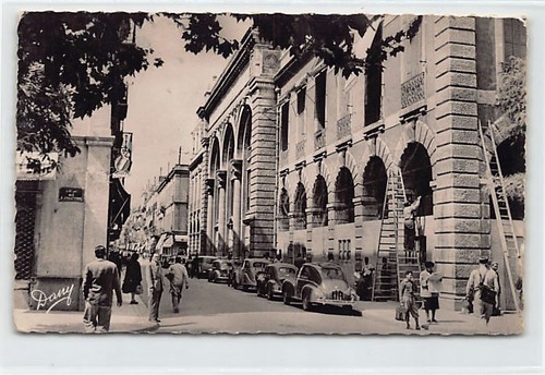 Tunisie - TUNIS - Rue Charles de Gaulle - La poste principale - Ed ...