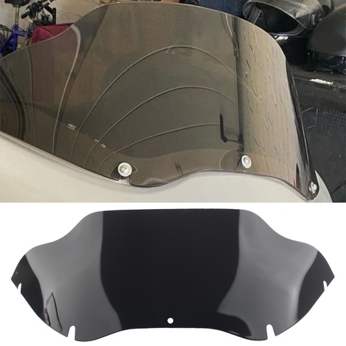 Black 9" Wave Windshield Windscreen For Harley Davidson Road Glide 1998 ...
