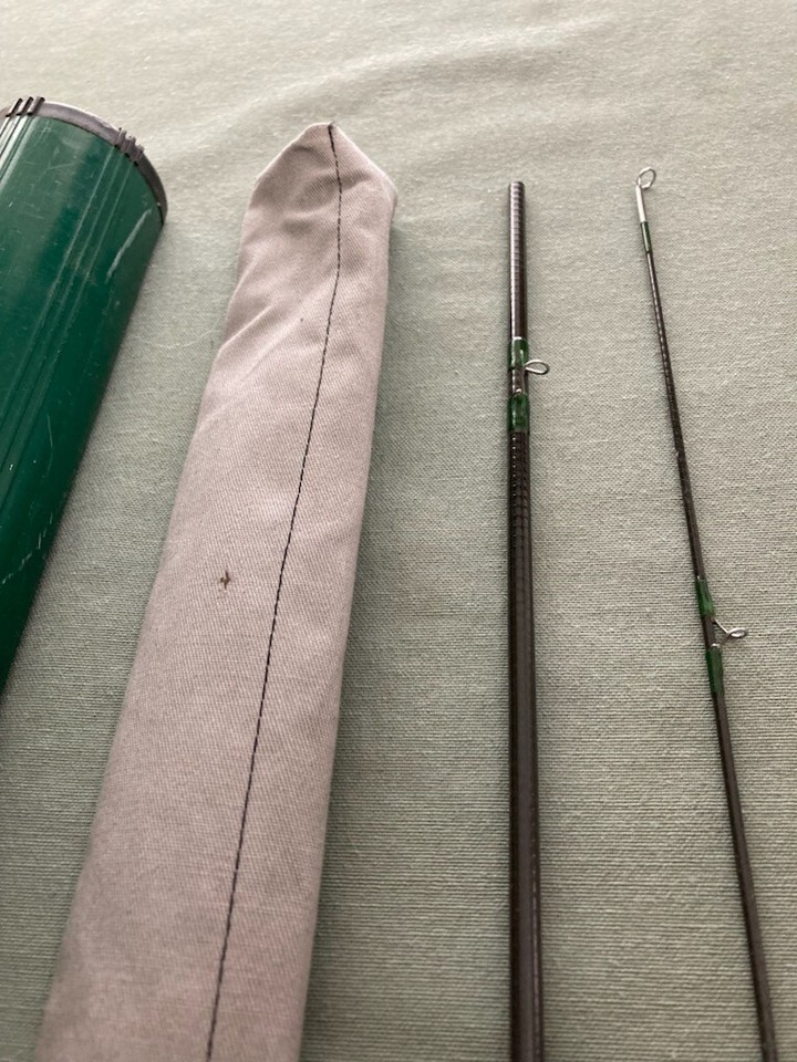 orvis graphite 8"6 for 5 WT line fly rod includes casing tube | eBay