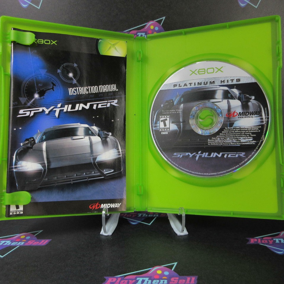 Spy Hunter Xbox Platinum Hits - Complete CIB 31719300099 | eBay