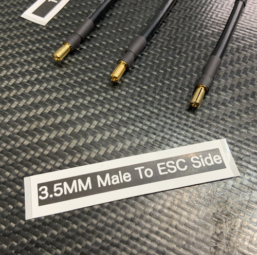 3.5mm Male To 4mm Female Bullet Connector Wire RC Motor ESC Extension ...
