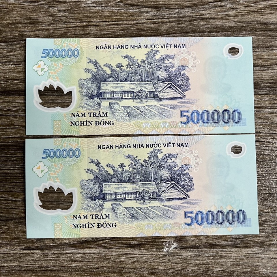 1,000,000 VND (2x500,000) 1 MILLION VIETNAMESE DONG, VIETNAM MONEY ...